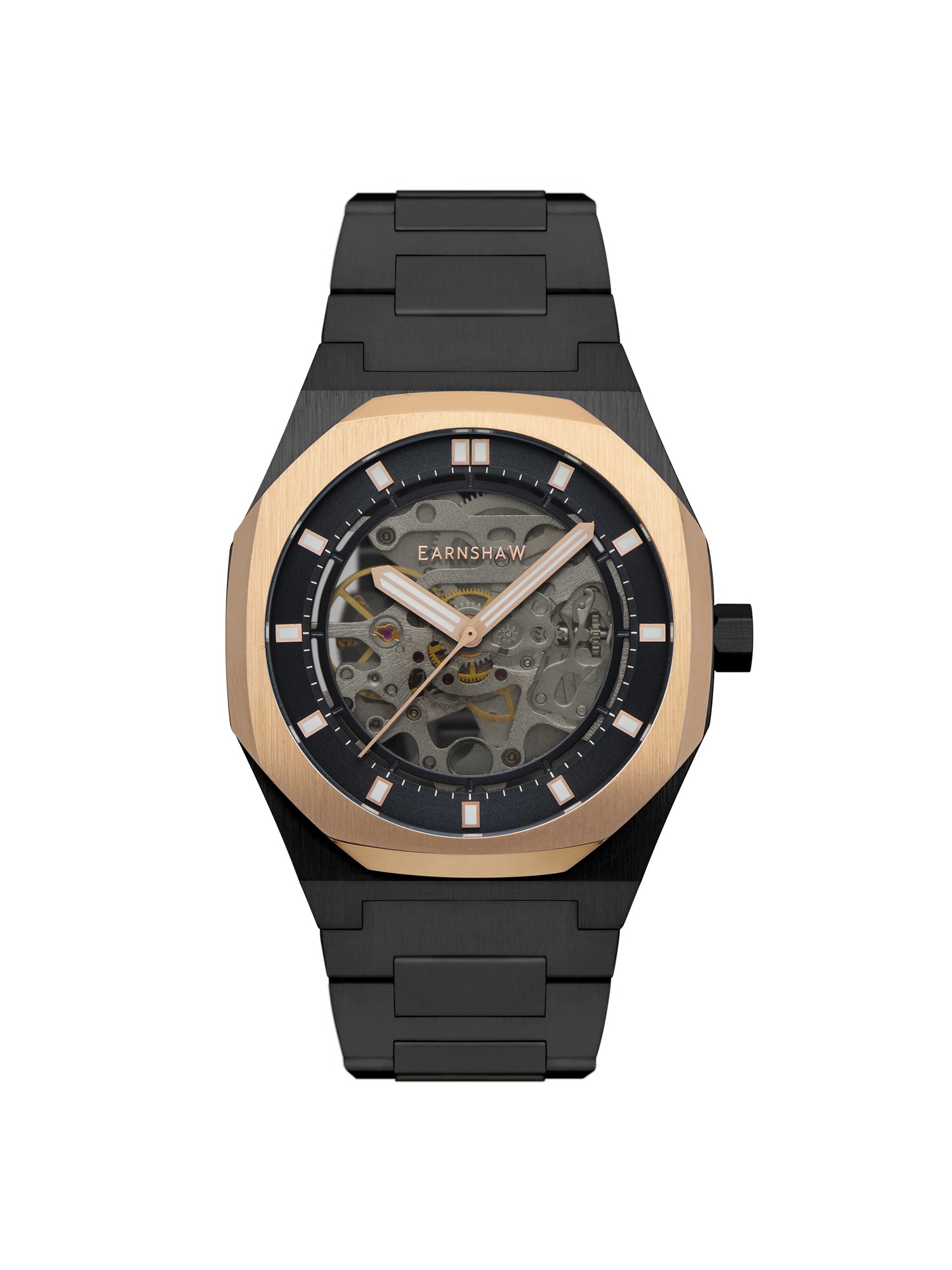 Drake Skeleton Automatic Men's Watch - ES-8142-77 – Bizotico