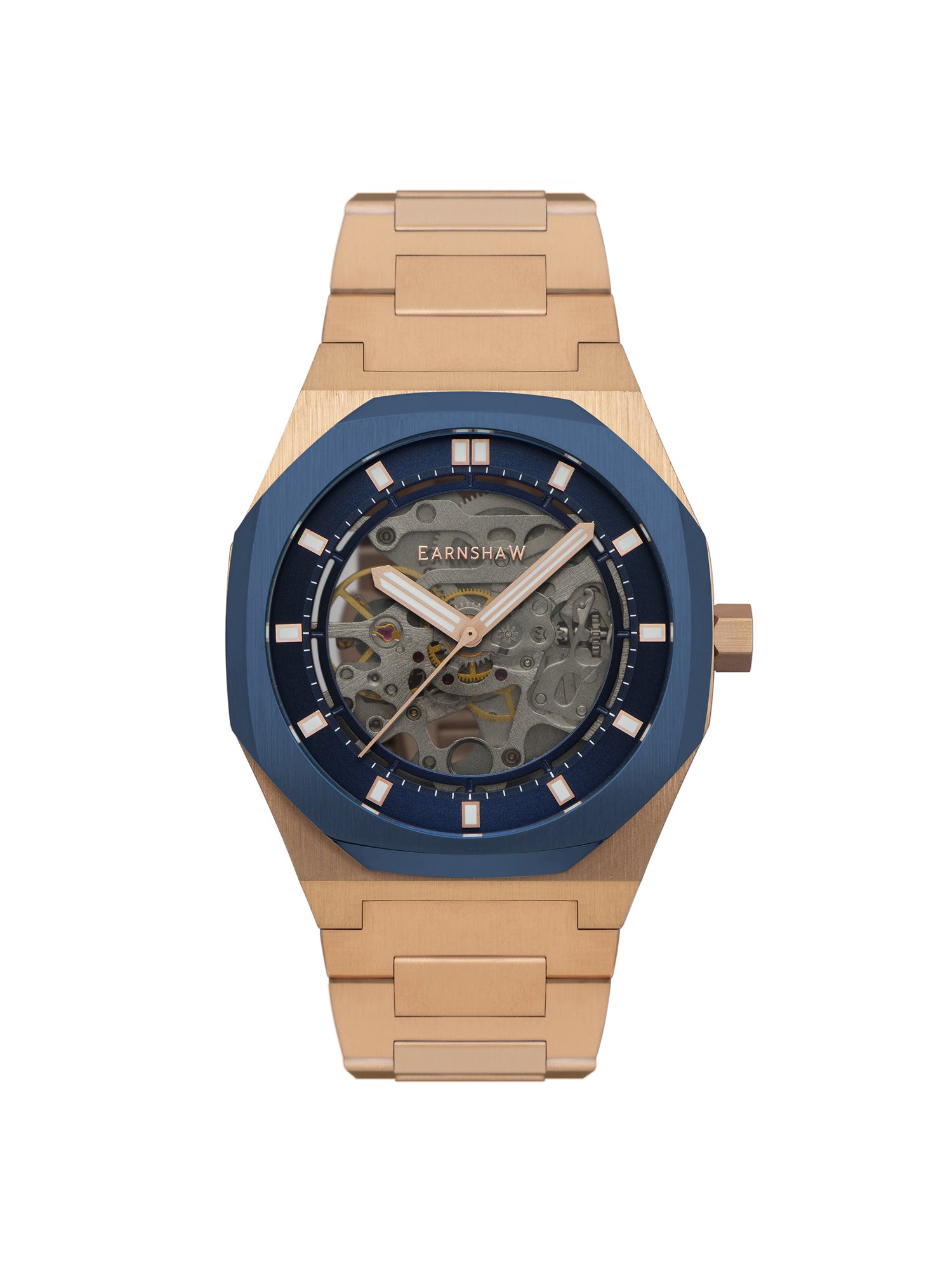 Drake Skeleton Automatic Men's Watch - ES-8142-88 – Bizotico